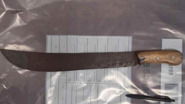 Nottingham machete find leads to arrest of boy, 13 - BBC News