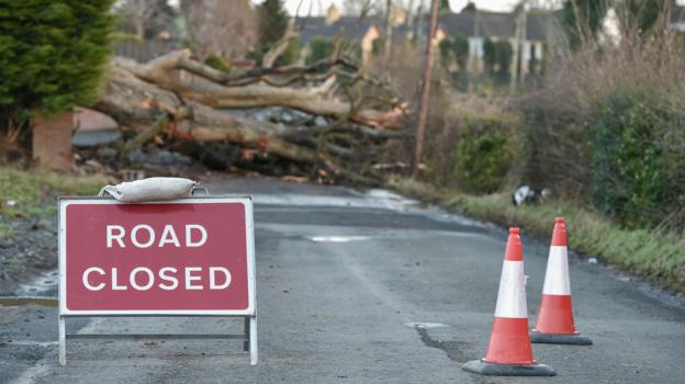 Storm Darragh damage and delays - what are your rights? - BBC News