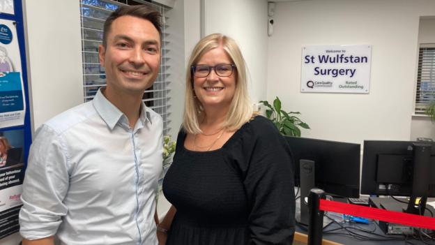 St Wulfstan Surgery in Southam wins care provider award - BBC News