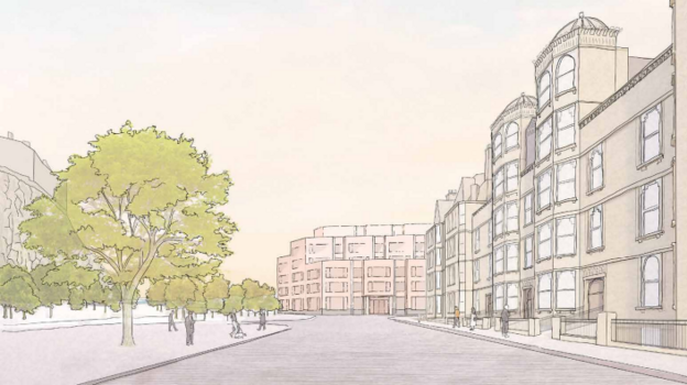 Plans revealed for Netflix's Dept Q building in Edinburgh - BBC News
