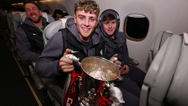 Liverpool: Bobby Clark's father Lee Clark on son's success - BBC Sport