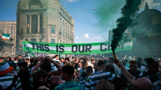 Celtic fans warned to stay away from Glasgow Trongate 'title party ...