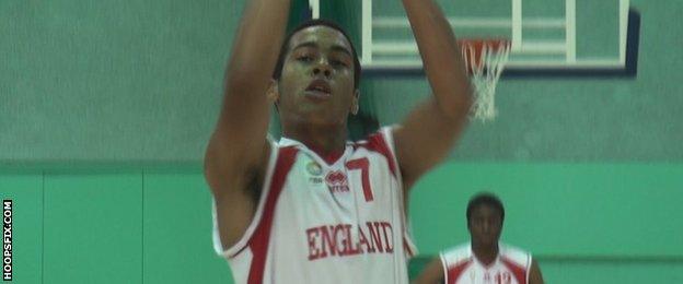 Joshua Ward-Hibbert: Ex-junior Grand Slam champion makes basketball ...