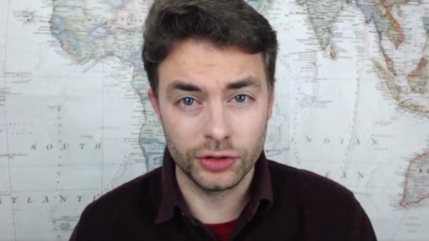Alt-right editor challenges journalists to visit Sweden - BBC News