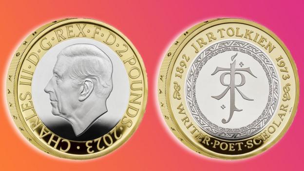 Lord of The Rings: New £2 coin celebrates Hobbit author JRR Tolkien ...