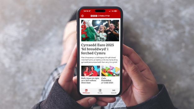 Lawrlwythwch ap Cymru Fyw - BBC Cymru Fyw