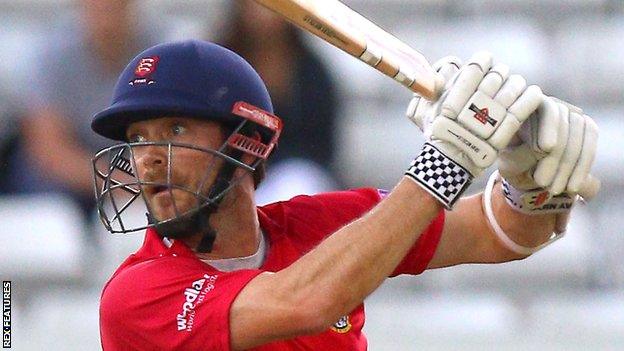 One-Day Cup: James Foster forces final-ball tie for Essex against ...