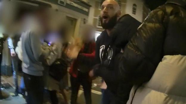 Broken bottle stabber jailed for life for boxing coach murder - BBC News