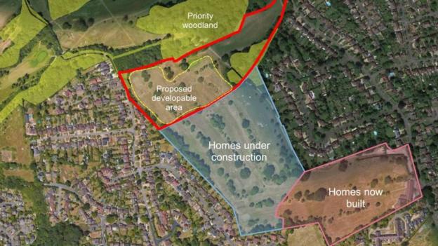 Plan to add 70 homes to Reading golf course development - BBC News