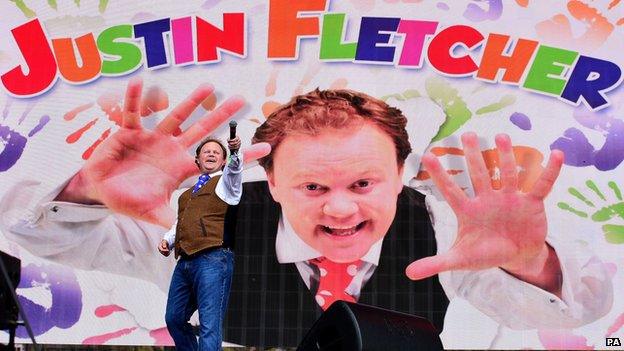 Justin Fletcher: Meeting the man behind Mr Tumble - BBC News