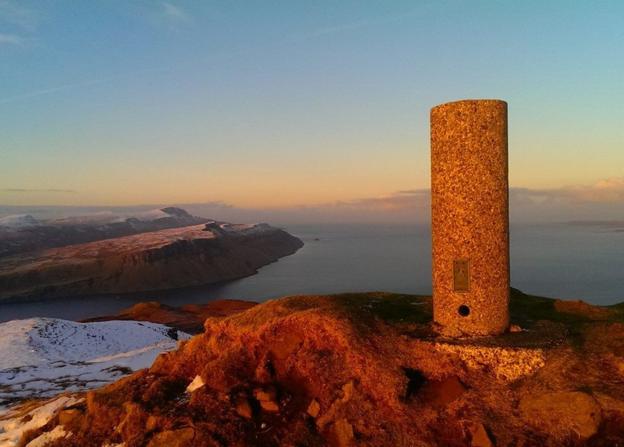 The trig pillars that helped map Great Britain - BBC News