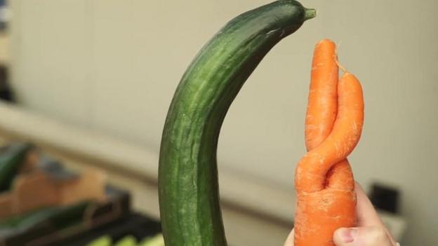 Would you turn down a wonky vegetable? - BBC News