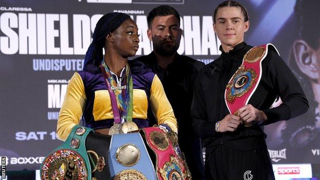 Claressa Shields v Savannah Marshall: World champion rivals clash at ...