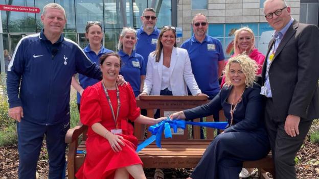 Peterborough hospital joins Micky Hazard's Legend on the Bench campaign ...