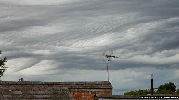 Cloud-busting: Asperitas cloud - BBC Weather