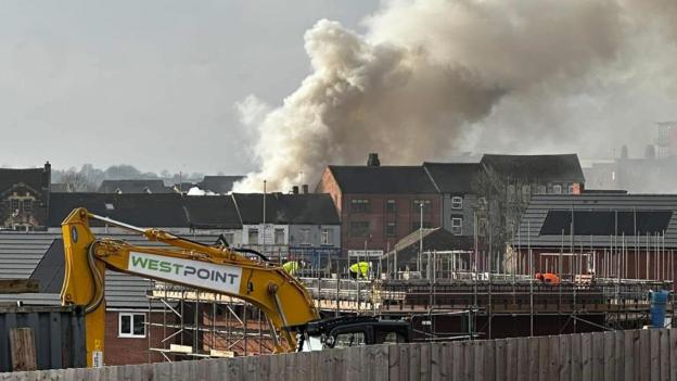 Plans to rebuild Wolverhampton factory destroyed by fire - BBC News