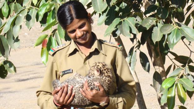 In the lion's den: The Indian women who answer cat calls - BBC News
