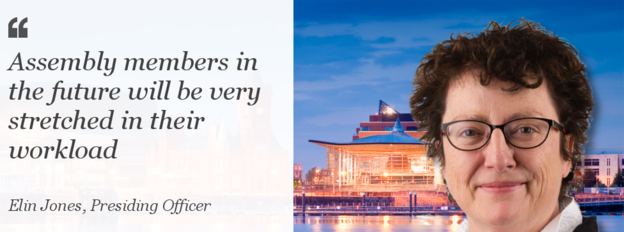 Elin Jones: 'Always difficult' to make more politicians case - BBC News