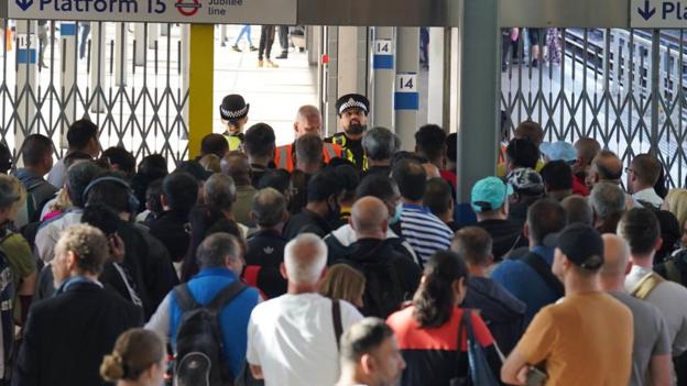 London Underground back on track after knock-on delays from strike ...