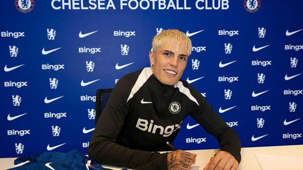 Alejandro Garnacho: Chelsea sign Man Utd winger for £40m - BBC Sport