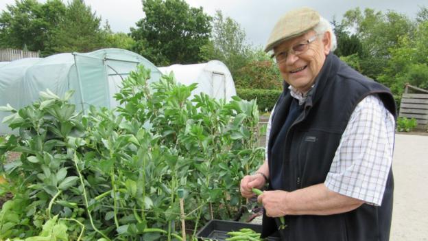 Television's Beechgrove Garden presenter Jim McColl dies - BBC News