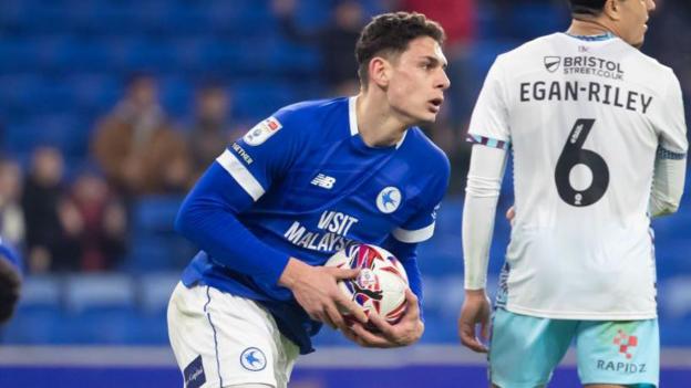 Cardiff City: Omer Riza delighted by Yousef Salech impact - BBC Sport