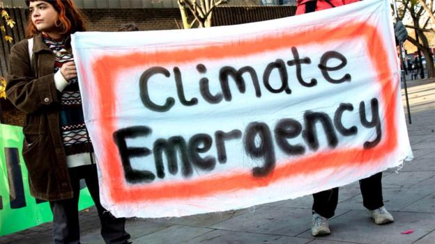 Climate change: What is a climate emergency? - BBC News