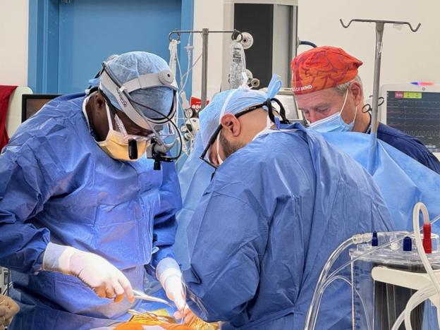 'One-of-a-kind' girl born with heart outside chest has pioneering ...