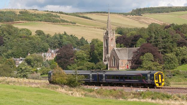 'Encouraging signs' on Borders Railway extension to Carlisle - BBC News