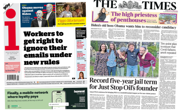 UK newspapers - BBC News