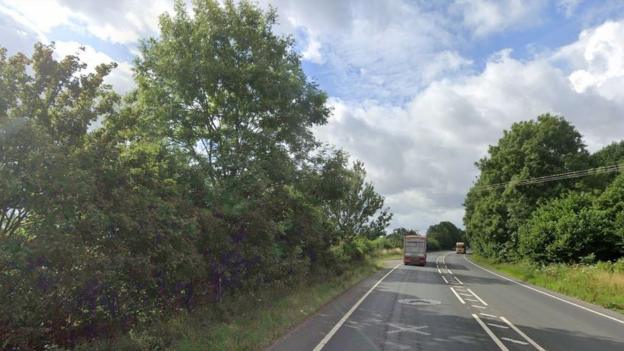 Pedestrian killed in A5 crash near Oswestry - BBC News