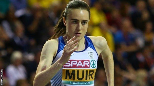 Diamond League: Laura Muir third in 800m, Sifan Hassan breaks mile ...