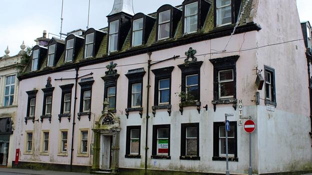 What happened to Stranraer after the ferries left? - BBC News