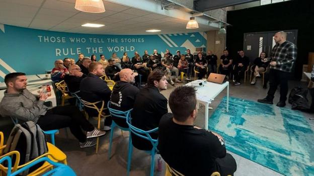 Andy's Man Club opens its doors in Barton upon Humber - BBC News