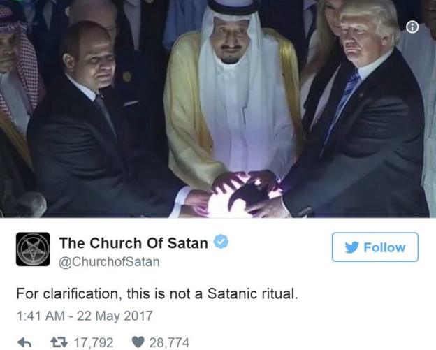 'Fire burn and cauldron bubble': Trump and the glowing orb - BBC News