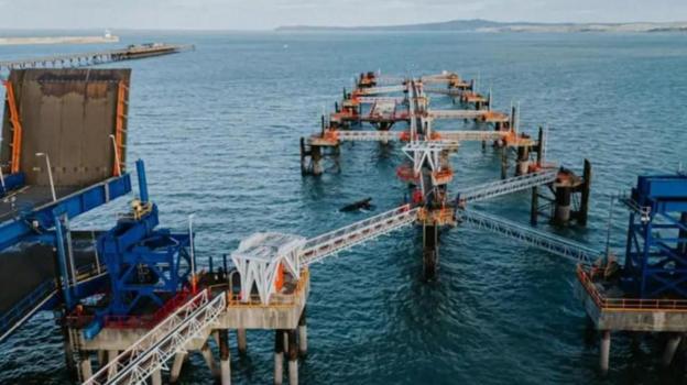 Holyhead Port to reopen fully after Storm Darragh damage - BBC News