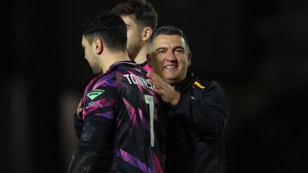 Newport County novices will be better for pressure - Nelson Jardim ...