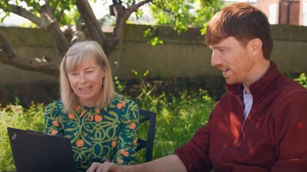 The Sheffield street that appears on BBC Springwatch - BBC News