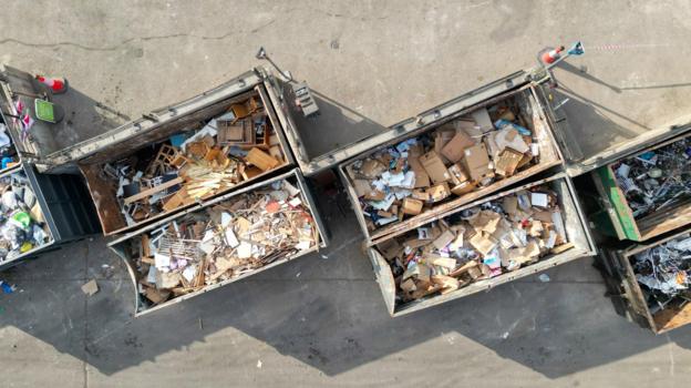 East Sussex waste sites booking system goes live at tips - BBC News
