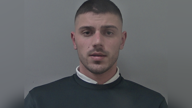 Arson attacker Ryan Tomney jailed after setting man on fire - BBC News