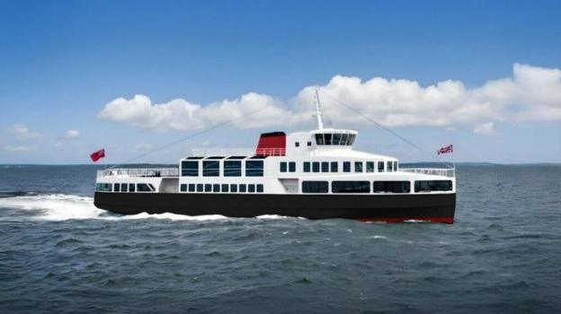 Liverpool: First look at new Mersey Ferry ahead of summer launch - BBC News