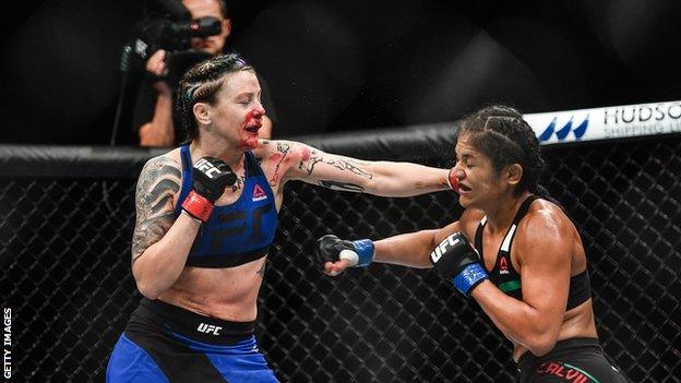 UFC 233: Joanne Calderwood to fight Ariane Lipski - BBC Sport