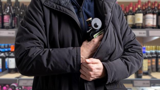 Shoplifting 'out of control' warning after Highland rise - BBC News