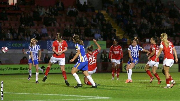 Brighton & Hove Albion Women 1-0 Charlton Athletic Women: Hope Powell's ...
