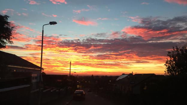 Your pictures of sunset over Scotland - BBC News
