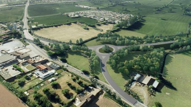 Bypass given go-ahead nearly 100 years after it was proposed - BBC News