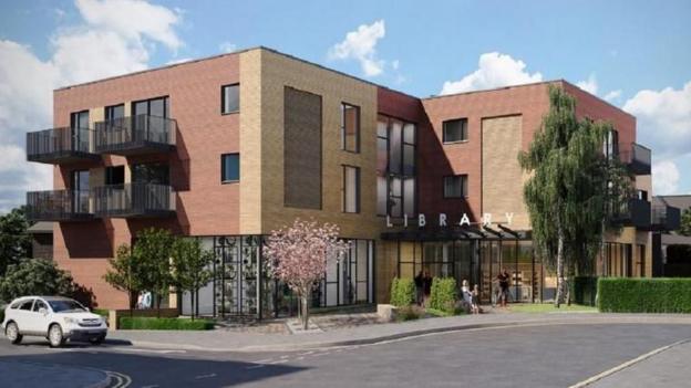 Essex County Council submits Clacton Library revamp plans - BBC News