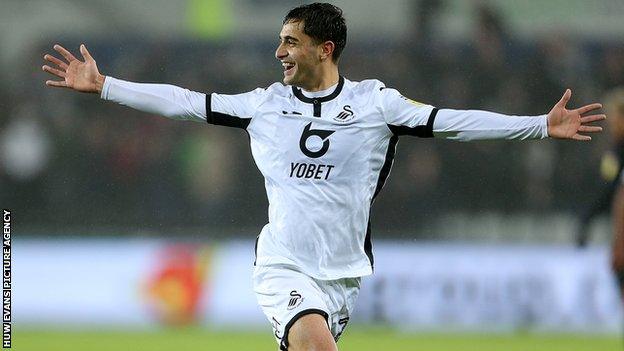 Swansea City 1-0 Charlton Athletic: Yan Dhanda scores winner for Swans ...