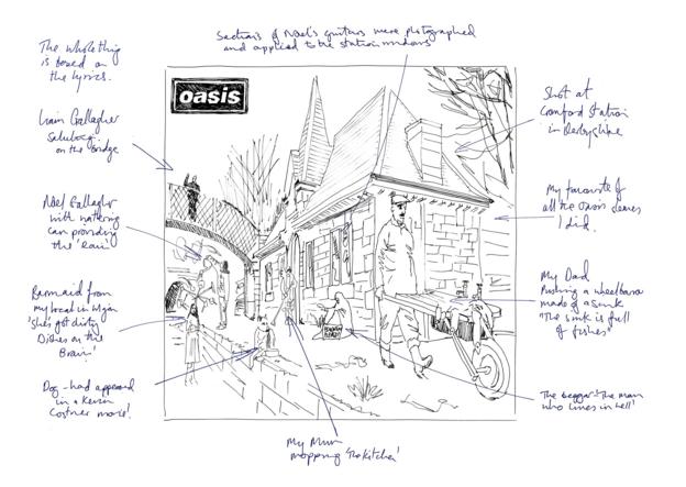 Oasis: (What's the story) behind the station on record artwork? - BBC News