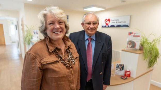 Guernsey healthcare charity chairperson steps down after 30 years - BBC ...